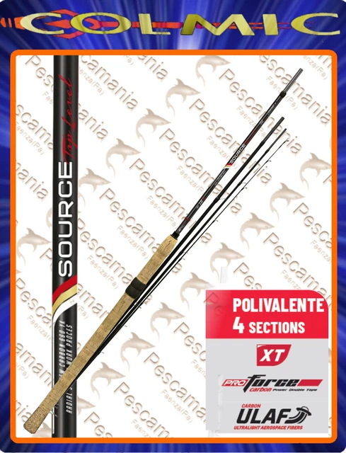 CANNE COLMIC SOURCE Haut Level MT 3,93 4 Section EUR 148,97 - PicClick FR