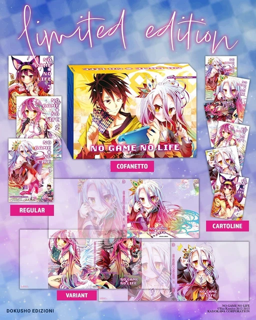 NO GAME NO Life - Cofanetto Limited Edition (ITA) EUR 39,90 - PicClick IT
