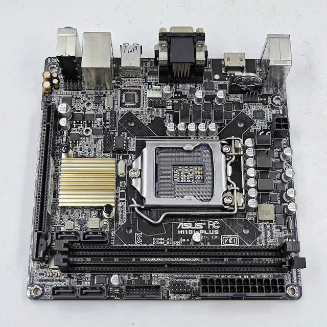 ASUS H110I-PLUS MOTHERBOARD - Not Working, Signs of Use £6.42 - PicClick UK