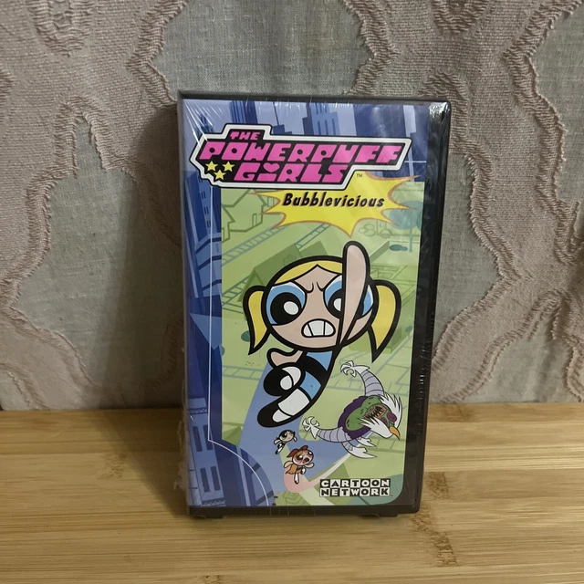 THE POWERPUFF GIRLS Bubblevicious VHS 2000 Cartoon Network Classic ...
