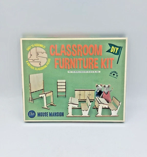THE MOUSE MANSION CLASSROOM FURNITURE KIT - ages 6 plus H07 £11.00 ...
