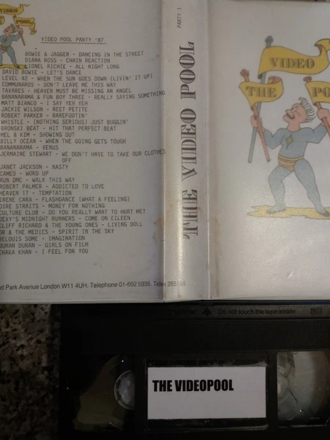 THE VIDEOPOOL PARTY 1987 Vhs Video Cassette Tape. Very Rare. £7.50 ...
