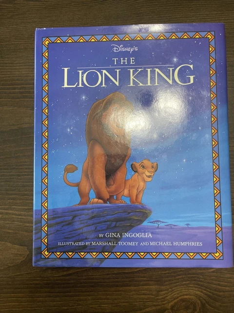 DISNEY'S THE LION King 1994 Disney Press Hardback Book £7.43 - PicClick UK