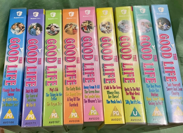 VHS TAPES THE Good Life x 9 COMPLETE £20.00 - PicClick UK