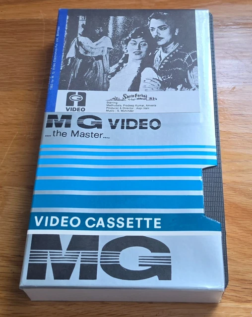 MG SHIRIN FARHAD Bollywood VHS Tape NTSC £26.69 - PicClick UK