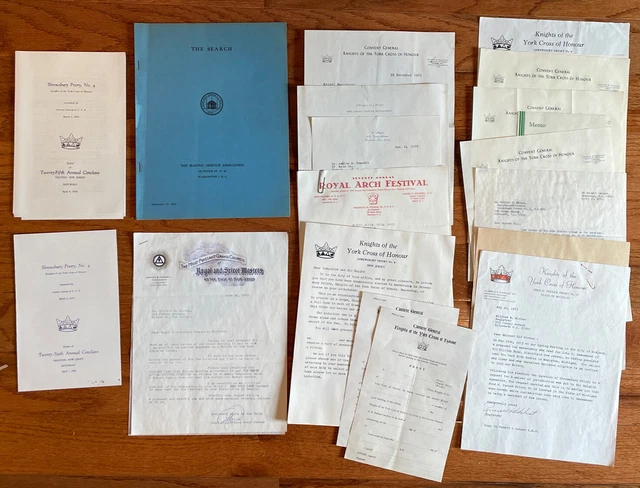 FREE MASONIC BOOKLETS, Letters, Ceremonies, Freemason - 1950s-80s £39. ...