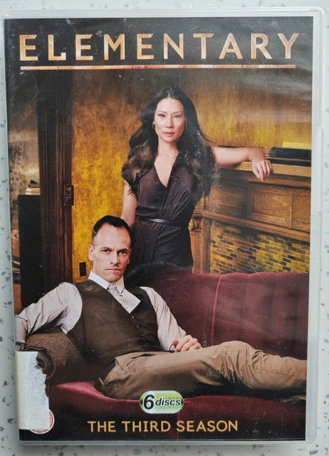 ELEMENTARY COMPLETE SERIES 3 Dvd Set, TV Crime Detective Drama Jonny ...