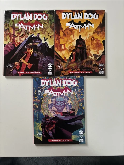 **SERIE COMPLETA DYLAN Dog & Batman N 1 - 2 - 3 Da Magazzino* EUR 16,99 ...
