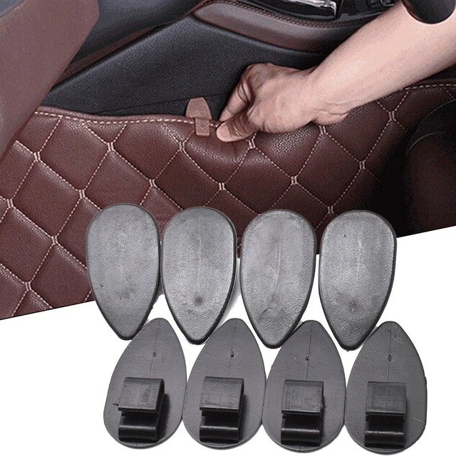 SECURE AND FIX Your Car Floor Mats with 8PCS Universal Mat Clips ...
