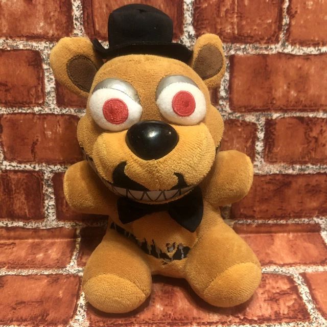 FIVE NIGHTS AT Freddy's Nightmare Fazbear Plush 2016 8" Scott Cawthon ...