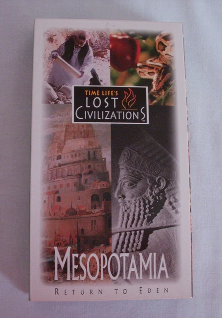 TIME LIFE'S LOST Civilizations Mesopotamia Return to Eden 1995 VHS Tape ...