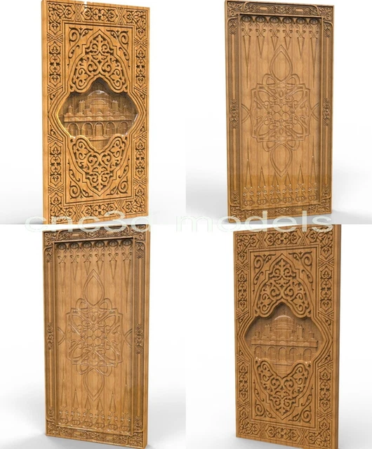 3D MODEL STL for CNC Router Engraver Carving Artcam Aspire Pano Decor ...