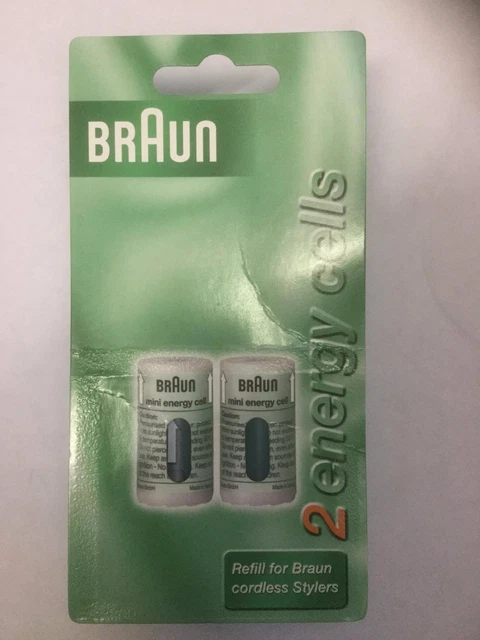 BRAUN 2 GENUINE ENERGY CELLS CTS MINI 12.5ml 7g GAS REFILL CORDLESS ...