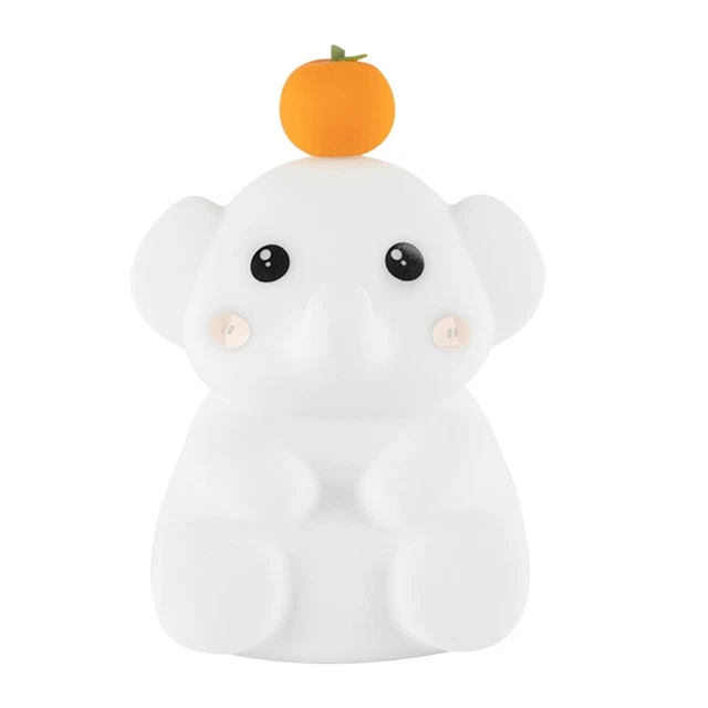 CUTE ELEPHANT LAMP, Silicone Night Light with 30 Minutes Timer,2737 £14 ...