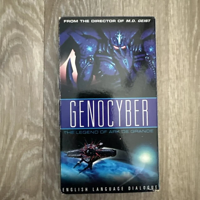GENOCYBER: THE LEGEND Of Ark ?De Grande VHS US Manga 1999 $17.63 - PicClick