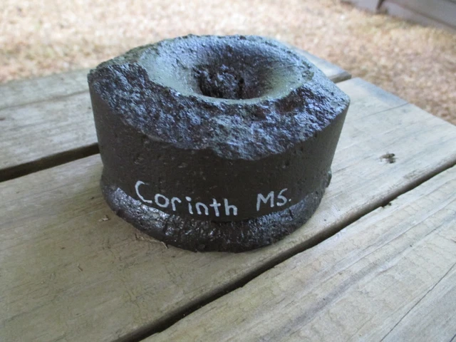 CIVIL WAR DUG 20 LB PARROT ARTILLERY SHELL BASE-Corinth Mississippi ...