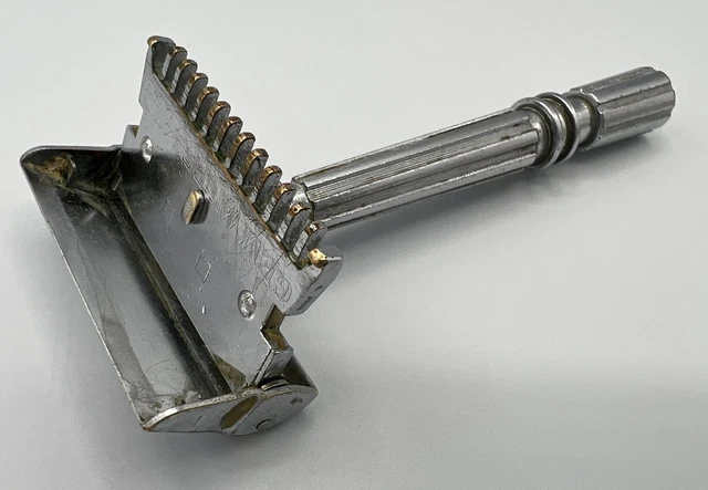 GEM MICROMATIC OPEN Comb Vintage Single Edge Safety Razor $7.50 - PicClick