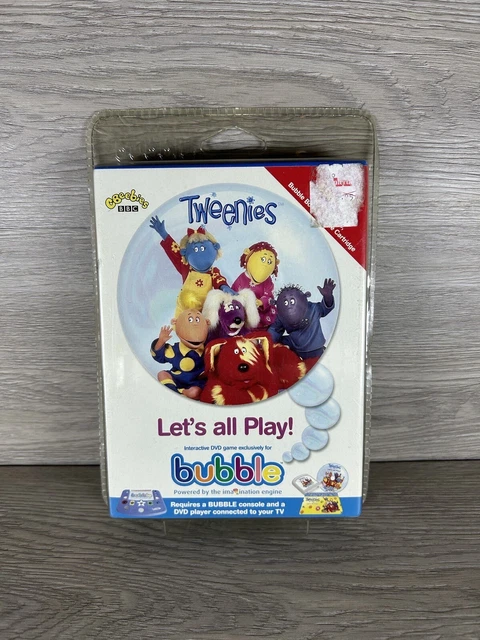 RARE CBEEBIES TWEENIES Lets all Play Interactive DVD game Bubble ...