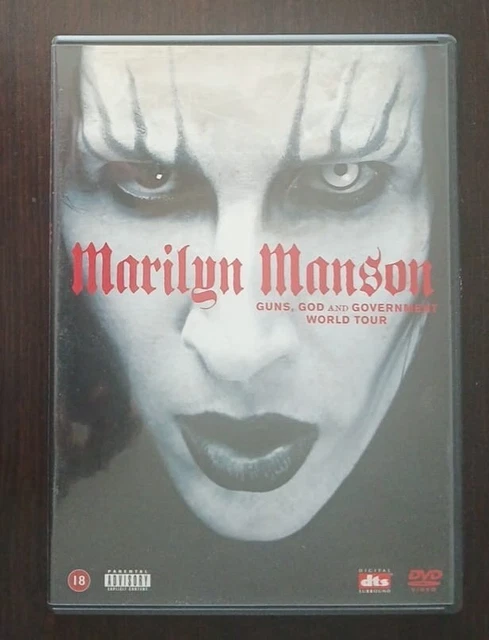 MARILYN MANSON GUNS, God And Government World Tour Dvd EUR 15,00 ...