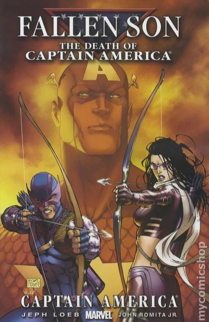 FALLEN SON DEATH of Captain America #3B Turner variante VF 2007 image ...