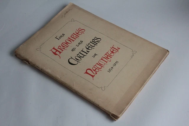 LIVRE LES ARMOIRIES et les couleurs de Neuchâtel 1034-1891 (61474) EUR 149,00 - PicClick FR