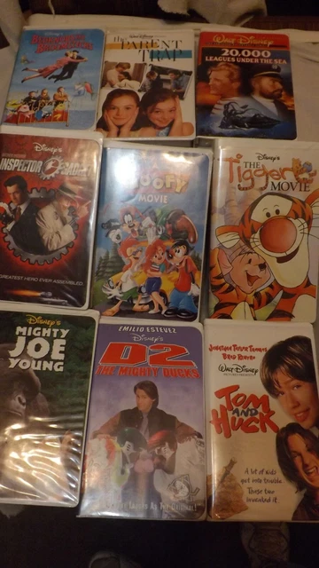 9 NASTRI VHS Disney - Mighty Ducks - Un film stupido - gadget ispettore ...