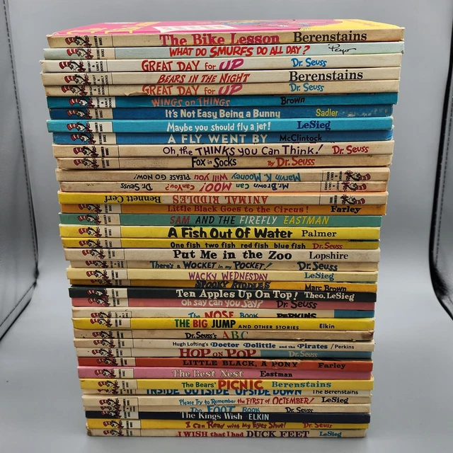 LOT 38 DR SEUSS BEGINNER BOOKS Berenstain Bears BRIGHT EARLY HARDCOVERS ...