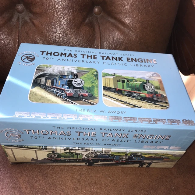 THOMAS THE TANK Engine 70th Anniversary Classic Library Book The Rev W ...