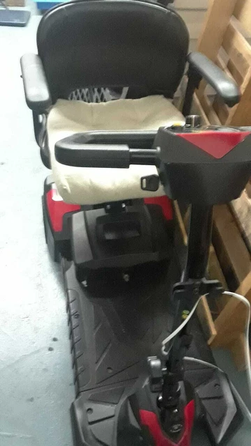 DRIVE MEDICAL SPITFIRE Scout 3 Compact Travel Scooter, 3-wheel RED ...