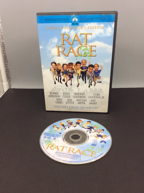 RAT RACE (DVD, 2002) Rowan Atkinson John Cleese Whoopi Goldberg Cuba ...