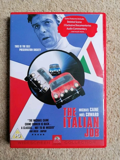 THE ITALIAN JOB Dvd - Michael Caine - Noel Coward EUR 4,44 - PicClick IT