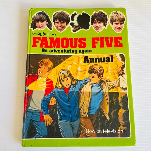 FAMOUS FIVE ANNUAL 1978 - Vintage Famous Five Go Adventuring Again Enid ...