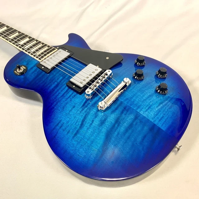 (GIBSON) LES PAUL Studio Session Cobalt Burst Made in USA E. Guitar ...