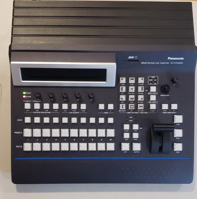 PANASONIC AV-HS400AN COMPACT Live Multi-Format SD/HD-SDI Switcher £250. ...