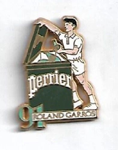 PIN'S ARTHUS BERTRAND tennis roland garros 91 perrier EUR 6,80 - PicClick FR