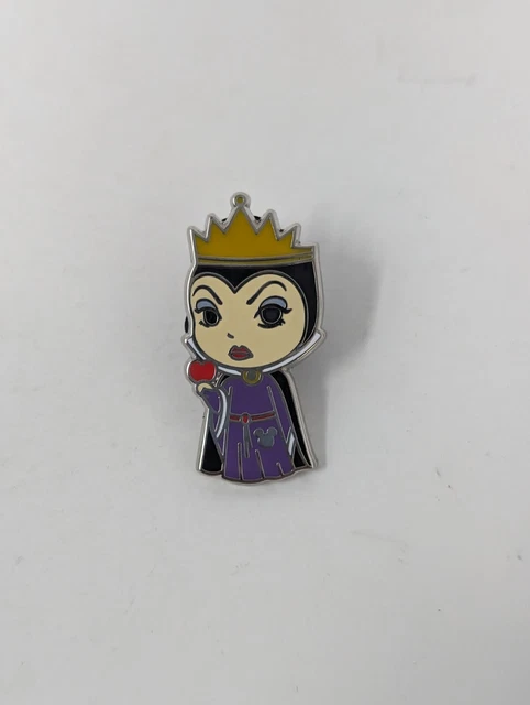 EVIL QUEEN SNOW White Disney Villains 2024 Hidden Disney Mickey Pin £9. ...
