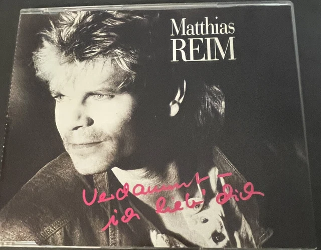 MATTHIAS REIM 💿 Verdammt ich lieb' Dich Maxi-CD 1990 EUR 1,00 - PicClick DE
