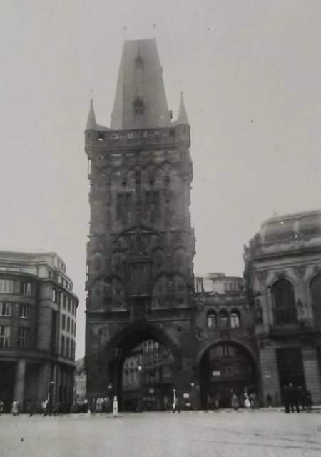 WW2 U.S. ARMY Soldier's PHOTO Of German Cathedral In Plaza ~ Military £ ...