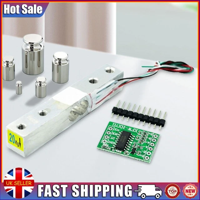 HX711 WEIGHT SENSOR Module 20KG Load Cell for Microcontroller (HX711 ...