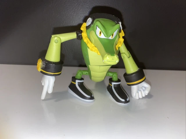 JAZWARES SONIC THE Hedgehog VECTOR the Crocodile Action Figure 3" Sega ...