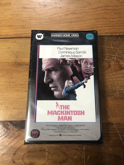 THE MACKINTOSH MAN 1985 VHS Clamshell Paul Newman Video Tape £7.22 ...
