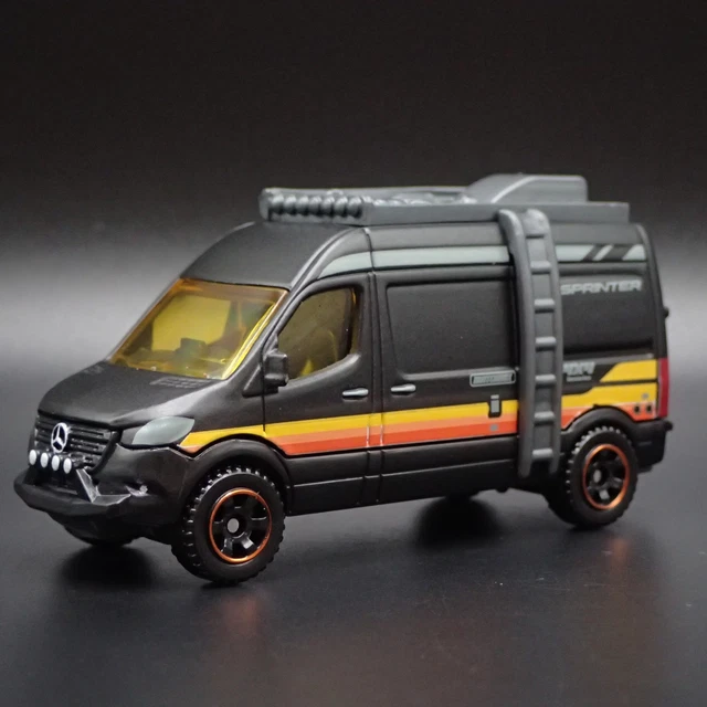 MERCEDES BENZ SPRINTER Van 1/64 Mb Scale Collectible Diorama Diecast ...