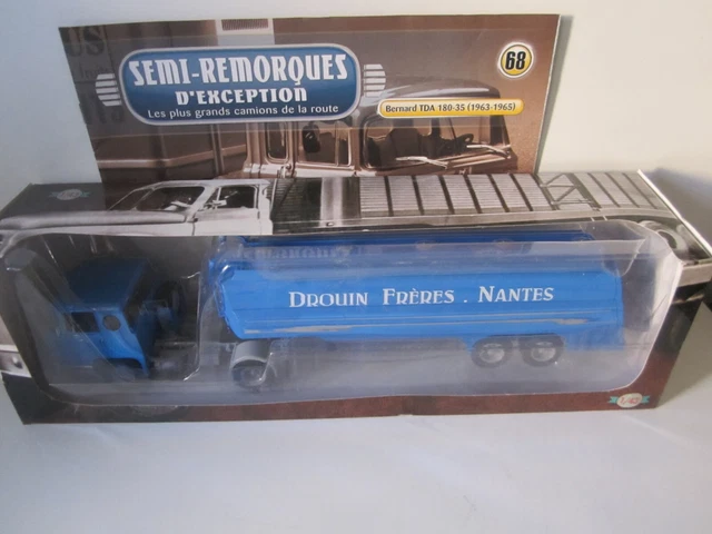 1/43 ALTAYA CAMION Tracteur Bernard Tda 180-354 Semi-Remorque Citerne ...