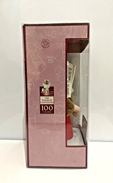 PETER RABBIT 100 Years Soft Toy The Tailor Of Gloucester Boxed ...