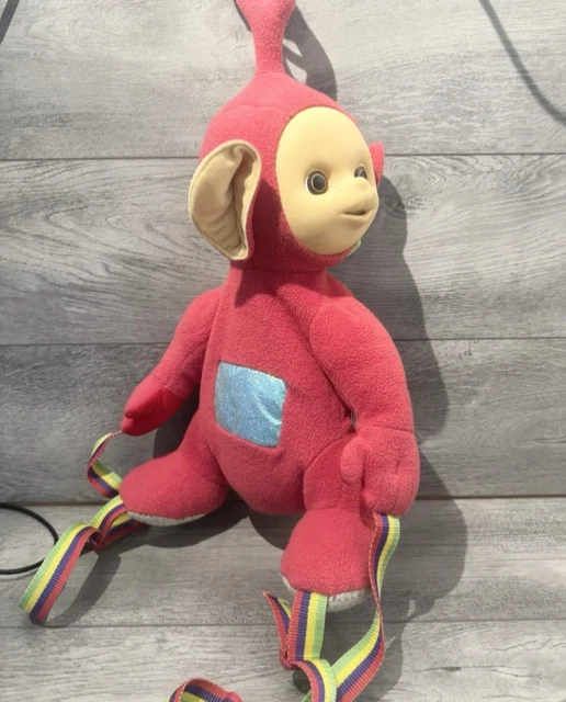 TELETUBBIES RED PO backpack bag VINTAGE 1996 telly tubby Teletubbie Gr8 ...