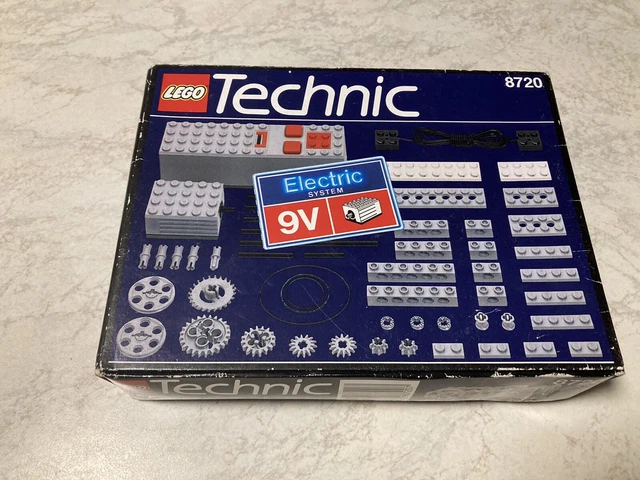 LEGO VINTAGE TECHNIC 8720 Motor Set 9 V neuf scellé/ new sealed £92.80 ...