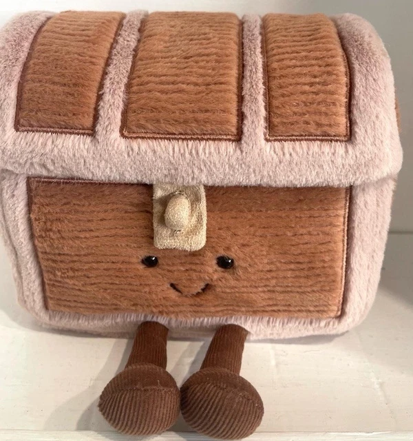 JELLYCAT AMUSEABLES TREASURE Chest RARE BNWT £104.71 - PicClick UK