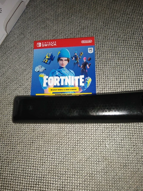 FORTNITE NINTENDO SWITCH Wildcat Bundle DOWNLOAD CODE (no switch ...