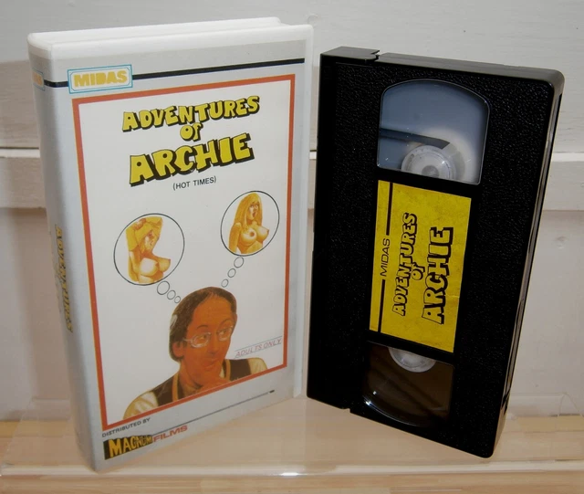 RARE - ADVENTURES OF ARCHIE [ Midas ] PRE CERT VHS Video - Sex Comedy ...