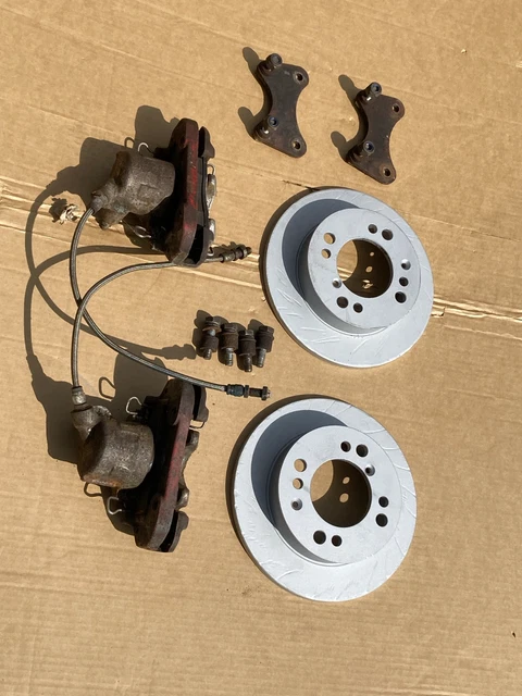 HILLMAN IMP FRONT disc brake conversion using Mk1 fiesta calipers "used ...